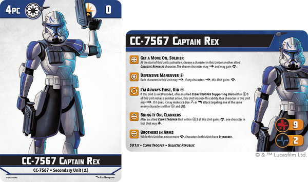 Captain Rex - Unit Guide